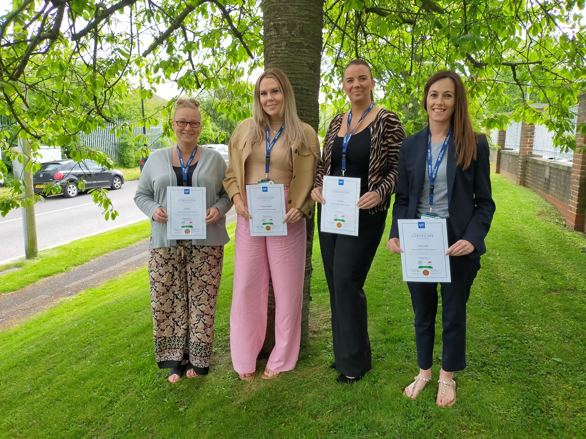 Open Spaces attain industry-leading qualifications | Kingston